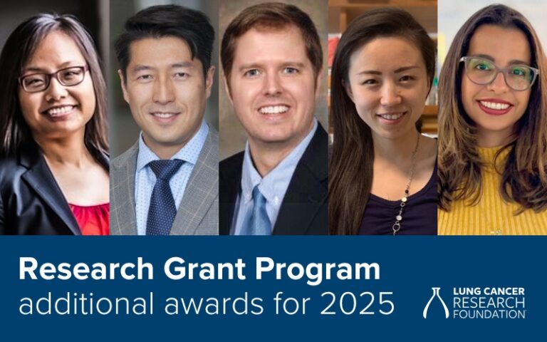 LCRF announces additional 2025 Scientific Research Grant Awards - Lung ...