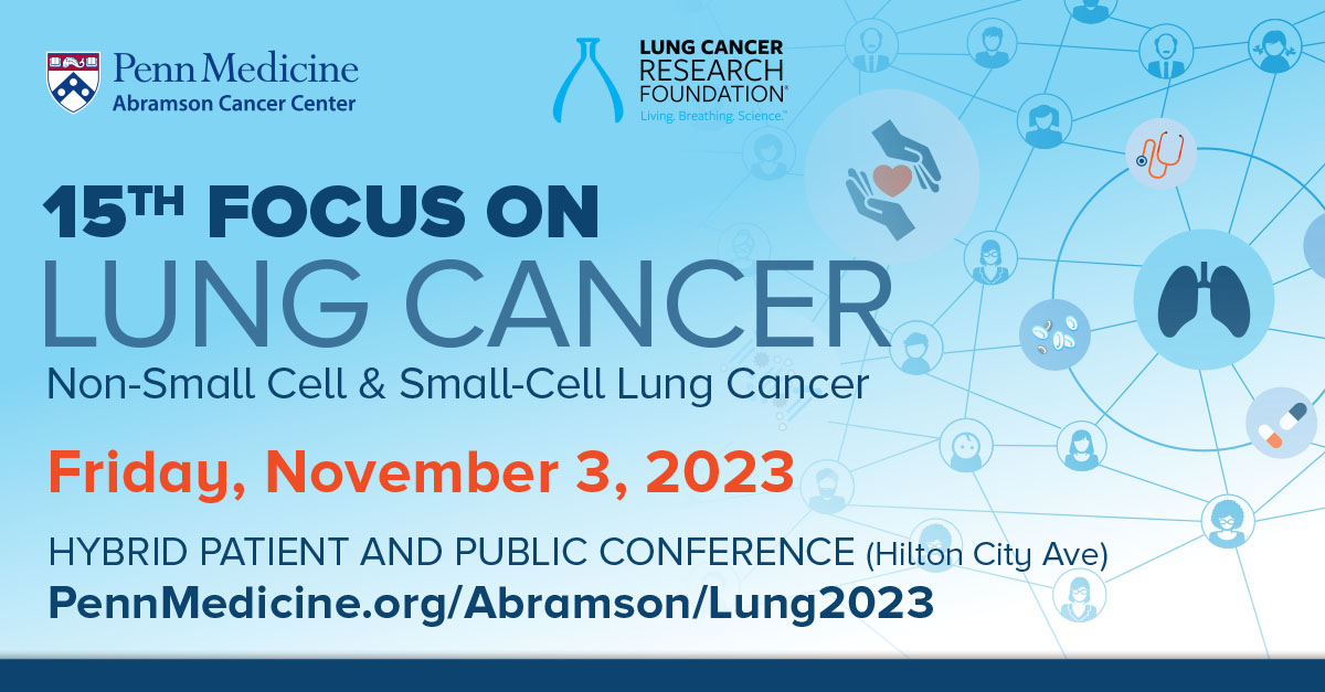 15th Focus on Lung Cancer - Lung Cancer Research Foundation